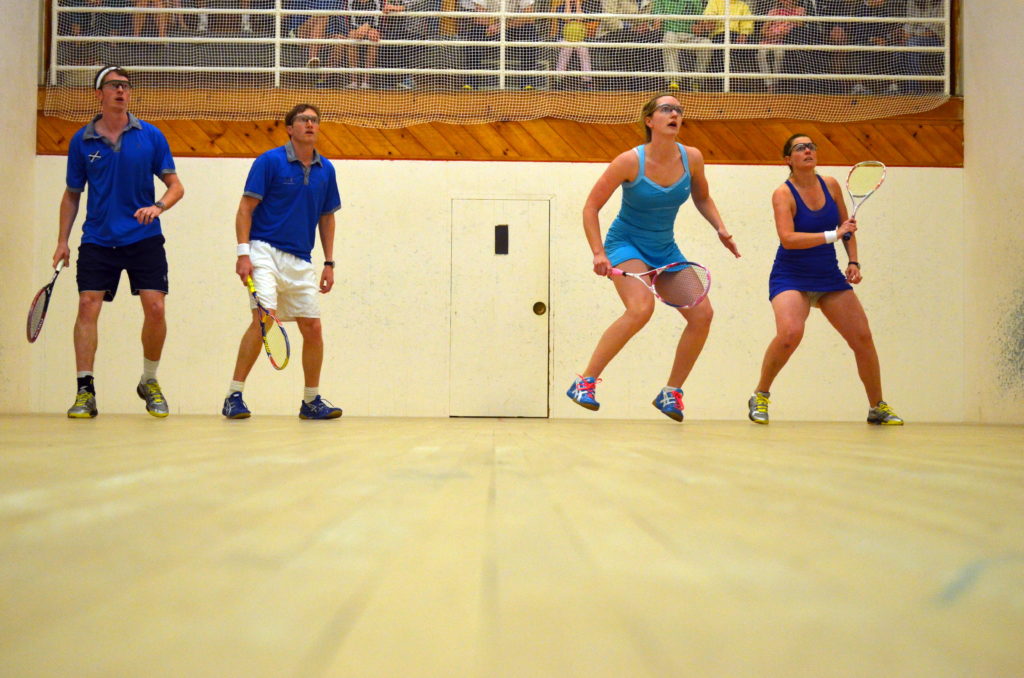Grainger and Scharf Take Mixed - Squash Magazine